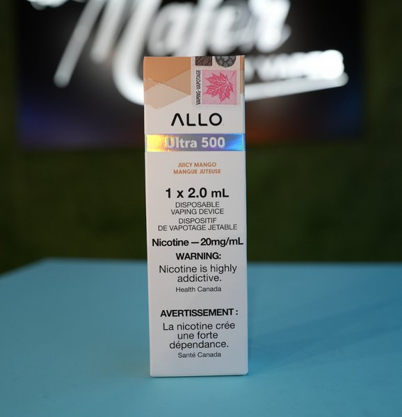 ALLO 500 - Juicy mango – Major city vapes